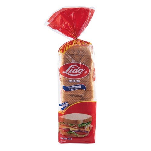 Pan De Caja Pullman Lido 550 g - Supermercado - Market place ...