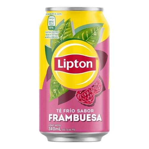TE LIPTON FRAMBUESA LATA 340 ML - Supermercado - Market place ...